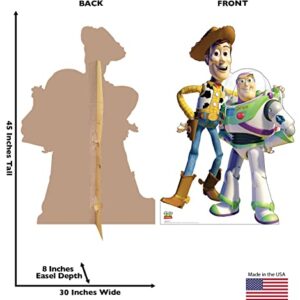 Cardboard People Buzz and Woody Refresh Cardboard Cutout Standup - Disney Pixar's Toy Story