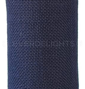 CleverDelights 6" Navy Burlap Roll - Finished Edges - 10 Yards - Jute Burlap Fabric