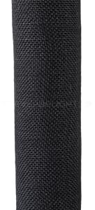 CleverDelights 12" Black Burlap Roll - Finished Edges - 5 Yards - Jute Burlap Fabric