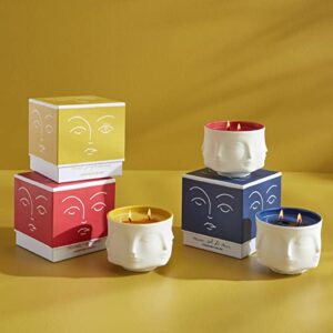 Jonathan Adler Muse Couleur Tomate Candle, White/Red