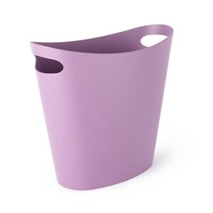 2-Gallon Slim Trash Can in Lavender (Pack of 3)