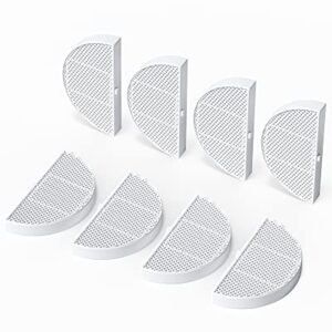 Baseus 8 Packs Replacement Filters for 2.5L Lotis Y1 Smart Cat Water Fountain Pet Water Dispenser