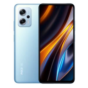 xiaomi x4 gt 5g + 4g lte 128gb + 8gb global version unlocked 6.6'' 1444hz 64mp triple camera (not verizon sprint boost cricket metro at&t) + (w/fast car 51w charger bundle) (blue (global version))