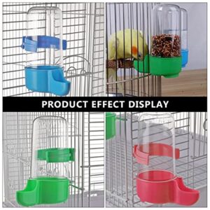 Balacoo 12 pcs Automatic Bird Bird cage Feeder Waterer Bird Water Dispenser Automatic Bird Feeder Waterer Food Feeder