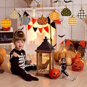 45 Pcs 6'' Pumpkin Bulletin Board Cutouts for Fall Halloween Thanksgiving Classroom Pumpkin Party Decorations Farmhouse Accents