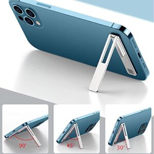 Ultra-Thin Metal Phone Kickstand, Invisible Vertical and Horizontal Stand，Desk Stand Holder Accessories for iPhone, Samsung, LG, Android, Smartphone Accessories