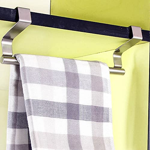 WBBML Over Door Towel Rack,Bar Hanging Holder Bathroom Kitchen Cabinet Shelf Rack,Porte Serviettes Towel Hanger Holder Rack a/A / 23cm