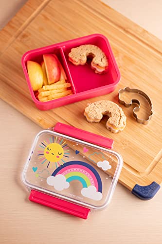 Stephen Joseph Bento Box, Kids Adjustable Compartment Bento Box, Kids Bento Box