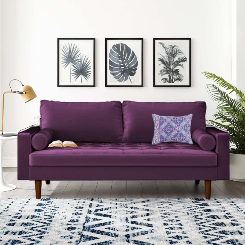 US Pride Furniture S5452（N-S5459(N) Sofas, Eggplant