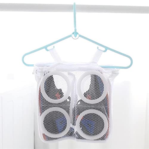 InfantLY Bright Lazy Shoes Laundry Wash Bag, Receive Washing Machine Shoes Bag Travel Shoe Protector Storage Bag Clothes Shoes Laundry Drying Organizer Bag