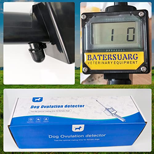 HUHKOUAE Progesterone Test for Dogs Machine, New Upgraded Style Dog Ovulation Detector Dog DNA Health Canine Ovulation Test Breeder Canine Tester for Dog Pregnancy Planning Mating Testing.