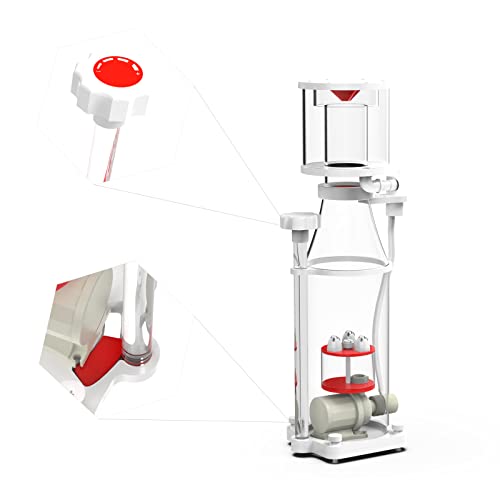 MagTool Aquarium in-Sump DC Protein Skimmer, with Controllable DC Pinwheel Pump for Up to 50-100Gal Reef Tank (N100 Plus)