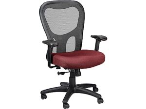 tempur-pedic tp9000 mesh task chair, burgundy (tp9000-burgundy)