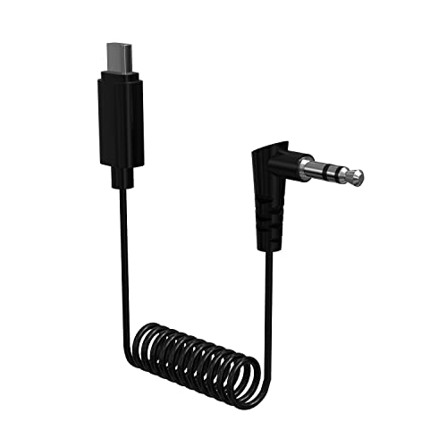 Hollyland 3.5mm TRS Male to USB Type C DSP Headphone Jack Audio Adapter Cable for Hollyland Lark M1/150 Microphone, Compatible with Android Phone