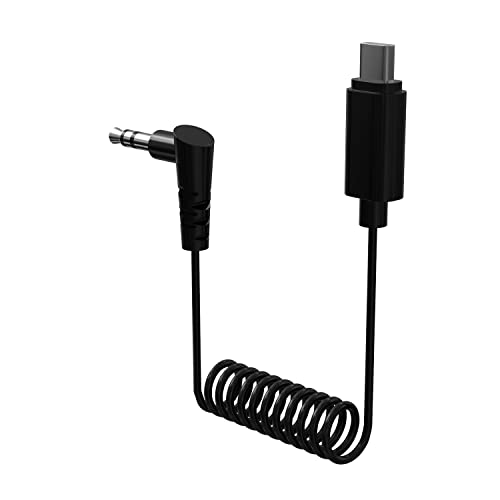 Hollyland 3.5mm TRS Male to USB Type C DSP Headphone Jack Audio Adapter Cable for Hollyland Lark M1/150 Microphone, Compatible with Android Phone