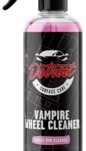 Detroit Surface Care Vampire Wheel Cleaner - Strongest Wheel Cleaning Spray - Brake Dust Remover - Safe On Clear Coated, Plasti Dipped and Chrome Wheels