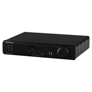 topping a90 discrete fully discrete balanced headphone amp nfca 4-pin-xlr 4.4 balanced 6.35mm se output pre-amplifier 2 * 9800mw 2 gain settings headphone amp headphone amplifier(black)