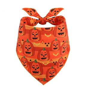 2 Pack Dog Bandana Halloween, Triangle Bibs Scarf for Halloween, Holiday Pet Neckerchief for Dogs Pets