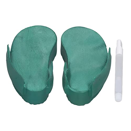 Atyhao Cow Hoof Trimming Pads, 2pcs Comfortable Soft Rubber Hoof Trimmer Pad to Reliving The Pain of Walking Lightweight Cattle Cow Hoof Trimming Liner with Adhesive for Cattle Hoof Trimming