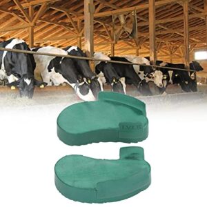 Atyhao Cow Hoof Trimming Pads, 2pcs Comfortable Soft Rubber Hoof Trimmer Pad to Reliving The Pain of Walking Lightweight Cattle Cow Hoof Trimming Liner with Adhesive for Cattle Hoof Trimming