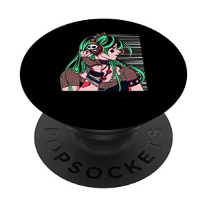 cosplay anime manga otaku gothic goth aesthetic punk girl popsockets swappable popgrip