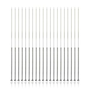 3d printer nozzle cleaning needles kit-0.4mm 20 pcs stainless steel 3d printer nozzle cleaner needle tool kit, 3d printer parts & accessories