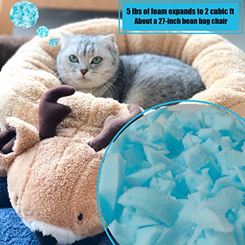 BOXIN Bean Bag Filler,10 LBS Shredded Memory Foam Filling for Bean Bag Refill Pillow Dog Bed Chairs Ottoman Couch Cushion Stuffed Animals Arts Crafts