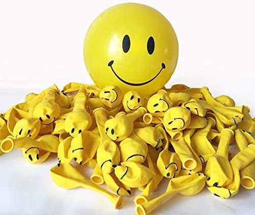 NUIN smiley faces balloons