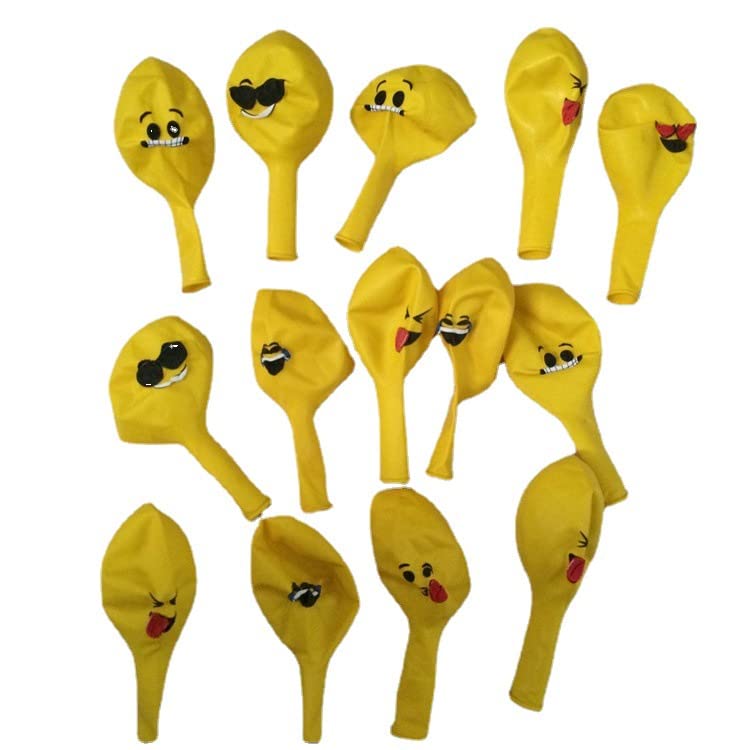 NUIN smiley faces balloons