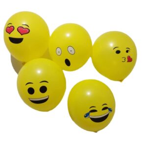 NUIN smiley faces balloons