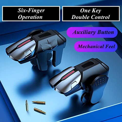 Game Controller Trigger for PU-BG, G21 Gamepad Joystick Aim Shooting L1 R1 Key Button Compatible for i-Phone [video game] [video game] [video game]