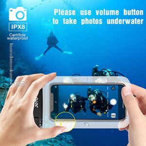 JOTO Universal Waterproof Phone Pouch Bundle with Universal Waterproof Cell Phone Dry Bag