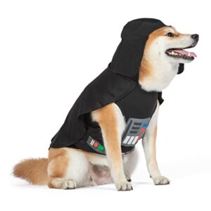 star wars: darth vader halloween 2022 pet costume -small - |star wars halloween costumes for dogs, funny dog costumes | officially licensed star wars dog halloween costume, black (ff14744-22)