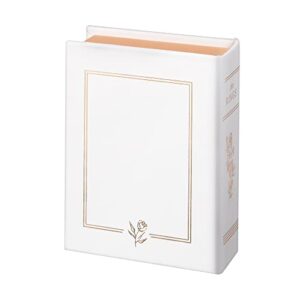 Lillian Rose Wedding Ring Book Box, One Size, White