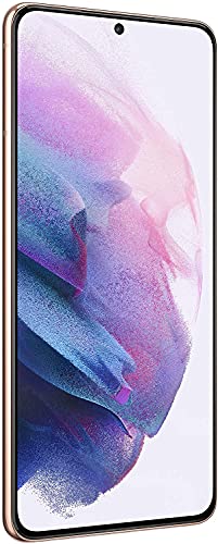 Samsung Galaxy S21 5G G991B Dual 256GB 8GB RAM Factory Unlocked (GSM Only | No CDMA - not Compatible with Verizon/Sprint) International Version - Phantom Violet (Renewed)