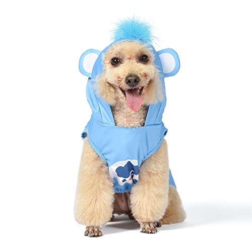 Care Bear for Pets Halloween Grumpy Bear Sleeveless Hoodie - L | Cozy Hoodie for Dogs | Fun and Cute Halloween Costumes for Dogs| Officially Licensed Care Bears Pet Products