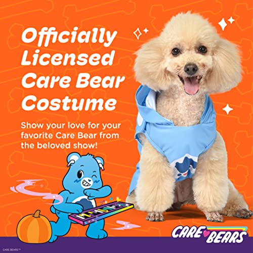 Care Bear for Pets Halloween Grumpy Bear Sleeveless Hoodie - L | Cozy Hoodie for Dogs | Fun and Cute Halloween Costumes for Dogs| Officially Licensed Care Bears Pet Products