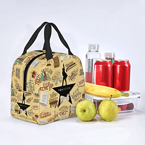 Lunch Bag For Women Men Insulated Lunch Box For Adult Reusable Lunch Tote Bag For Work, Picnic, Travel