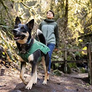 Ruffwear, Overcoat Fuse Jacket Harness Combo for Dogs, Evergreen, X-Large