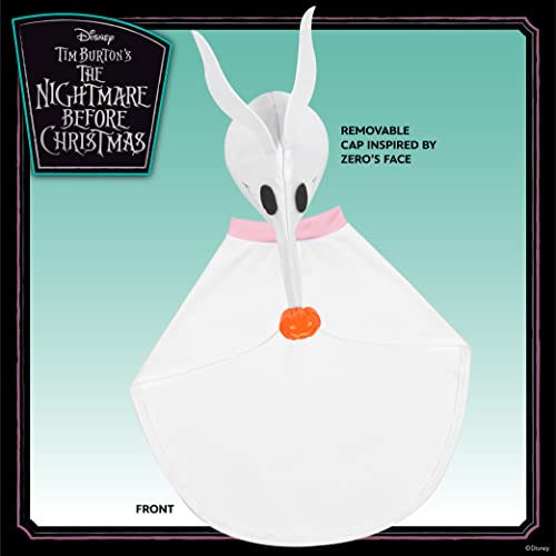 Disney for Pets Halloween Nightmare Before Christmas Zero Costume - Extra Large - | Halloween Costumes for Dogs, Officially Licensed Disney Dog Halloween Costume, White (FF23014)