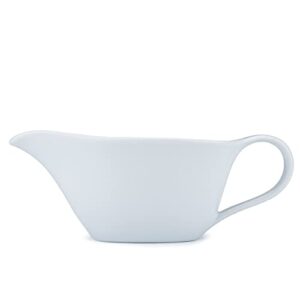 heartland home porcelain gravy boat with large pour and fewer drips. large white gravy boat, 16floz.