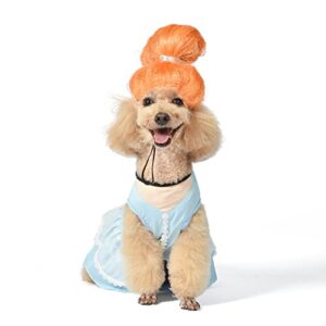 disney for pets halloween disney princess cinderella costume - extra large - | disney princess halloween costumes for dogs, officially licensed disney dog halloween costume, blue (ff22923)