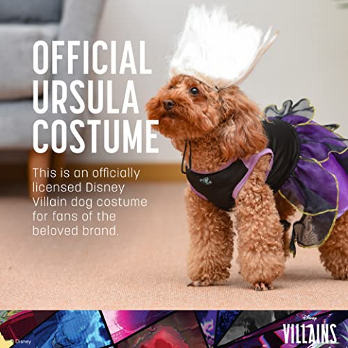 Disney for Pets Halloween Disney Villains Ursula Costume - XX-Large | Disney Villains Halloween Costumes for Dogs, Officially Licensed Disney Dog Halloween Costume