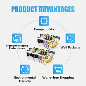 Miss Deer LC3019 XXL Compatible Ink Cartridge Replacement for Brother LC3019 XXL LC3019BK LC3019C LC3019M LC3019Y,Used with MFC-J6930DW MFC-J6530DW MFC-J6730DW MFC-J5335DW,9 Pack