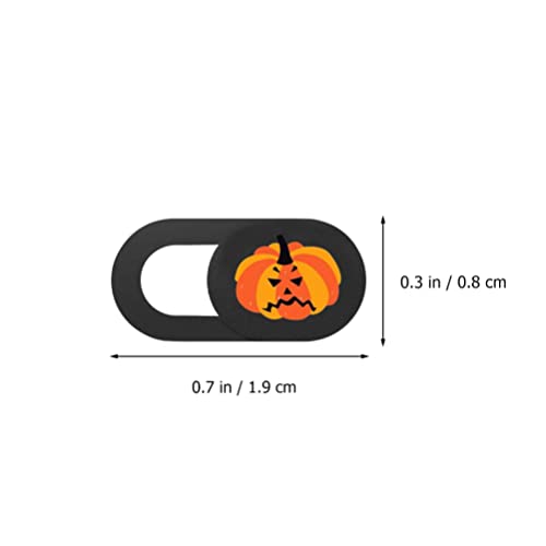 Mobestech 3Pcs Halloween Laptop Camera Cover Slide Laptop Webcam Cover Slide Web Cam Privacy Cover Camera Blocker Sticker for Laptop, PC, Cell Phone, and More Accessories