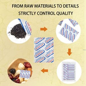 100 PACKS 400cc Oxygen Absorbers for Food Storage (10 Packs a Bag,Vacuum Individually Wrapped) Food Grade Oxygen Absorbers For Keep Food Fresh,O2 Absorbers for Mason Jars,Mylar Bags,Vacuum Bags