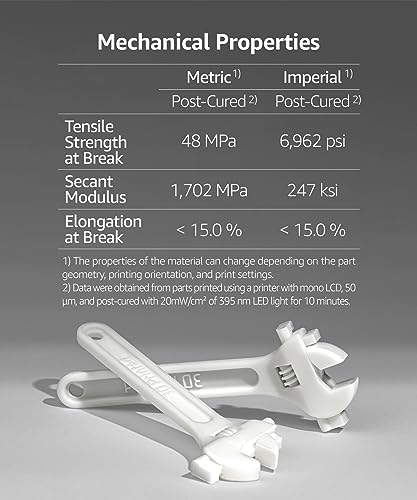 SuperPCS Black 1000g is the Fastest 1.5 Sec and Toughest Resin (1.8GPa, 15% Elongation) with 8K 22um Resolution, Made in Korea by 3DMaterials]