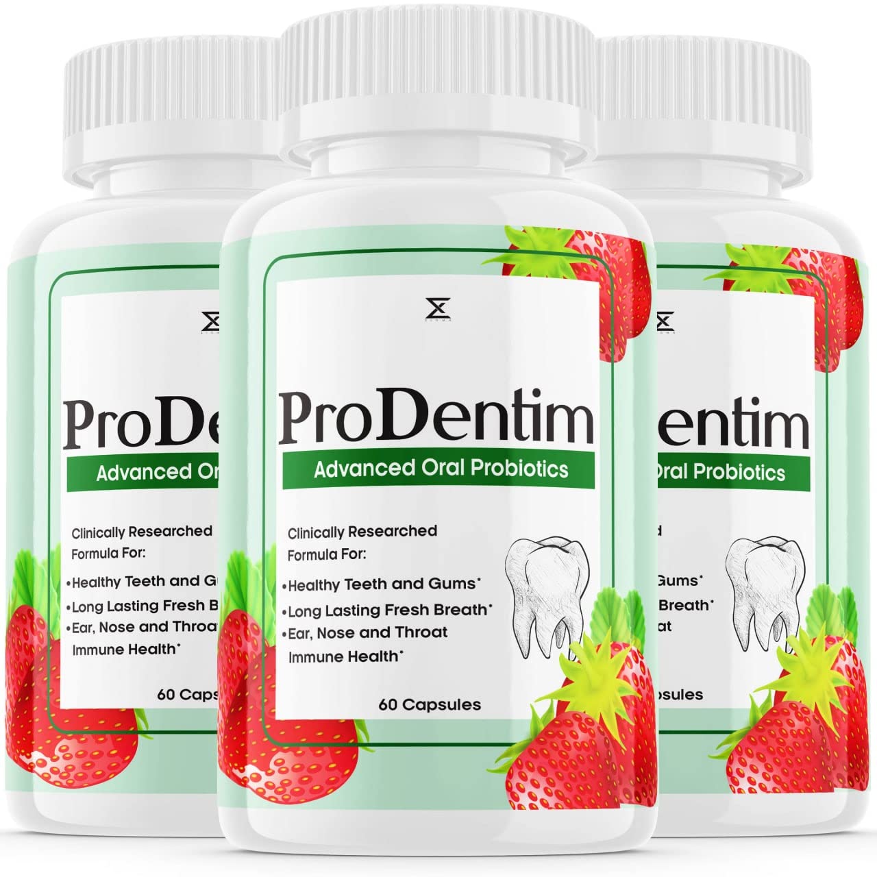 (3 Pack) Prodentim, Pro Dentim, Prodentim for Gums and Teeth, Prodentim Advanced Oral Probiotic Dental Health Support Supplement (180 Caspsules)