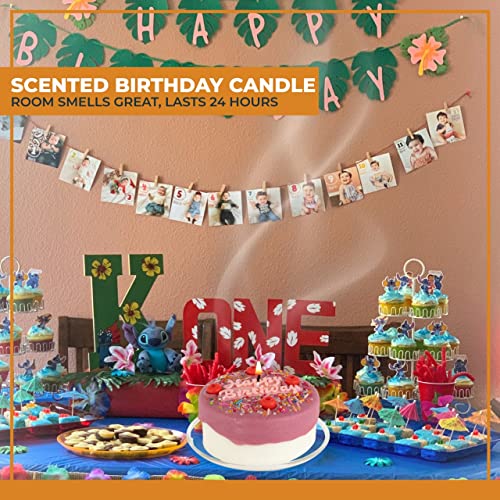 Happy Birthday Gift Cake Candle - Beautiful Cute Cool 10 oz Bday Scented Candle ~ Looks Like a Real Cake ~ Presented in a Stylish Gift Box ~ 100% Soy Wax (Does Not Include Glass Tray)