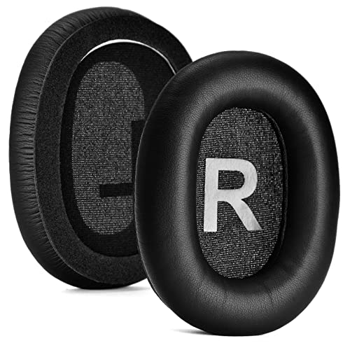 H12 ANC (Not fit H12 IPO) Ear Pads - defean Replacement Ear Cushion Cover Compatible with Mpow H12 ANC / H10 / RCA H033C Noise Cancelling Headphones,Softer Leather,High-Density Noise Cancelling Foam